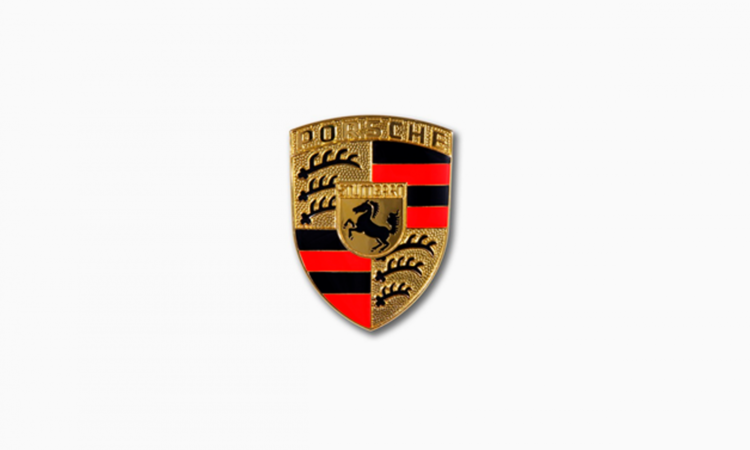 The evolution of Porsche logo: