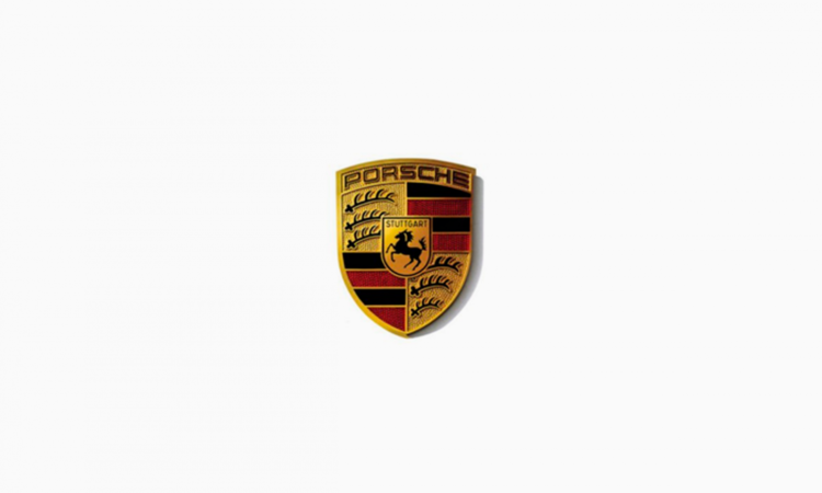 The evolution of Porsche logo:
