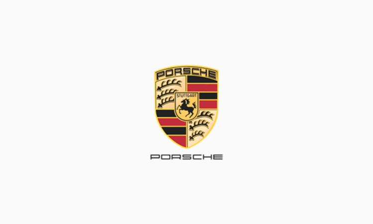 The evolution of Porsche logo: