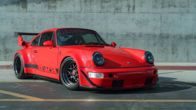 Which Porsche models are commonly used for RWB modifications?